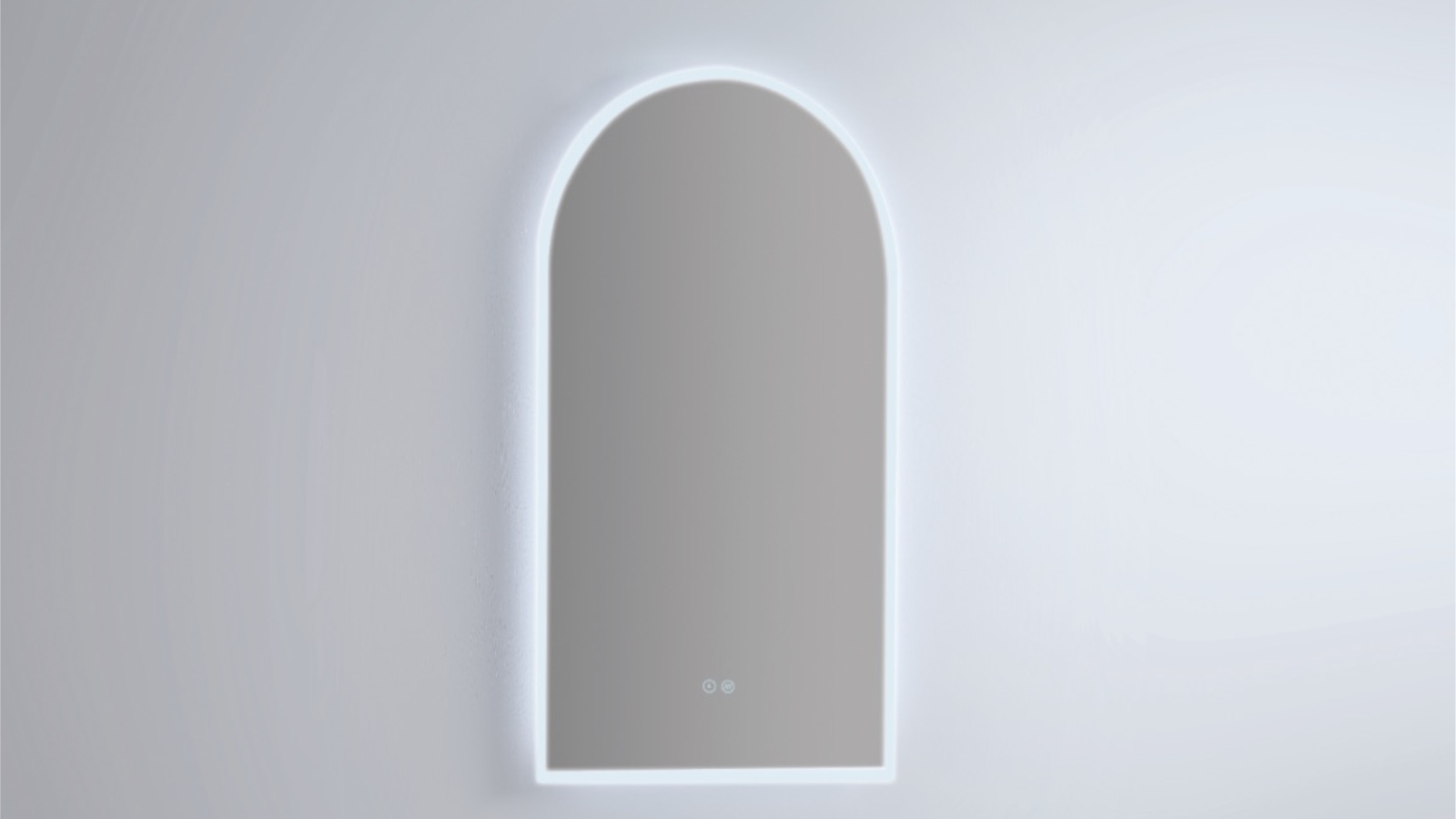 Remer Arch LED Mirror with Demister | Harvey Norman