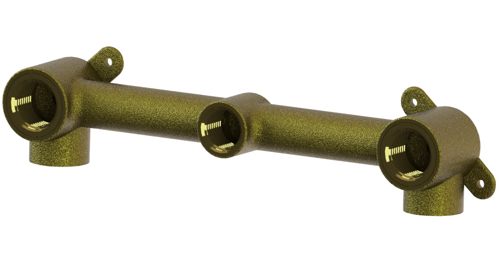 Arcisan 200mm Wall Basin Set Breech Bottom Entry | Harvey Norman