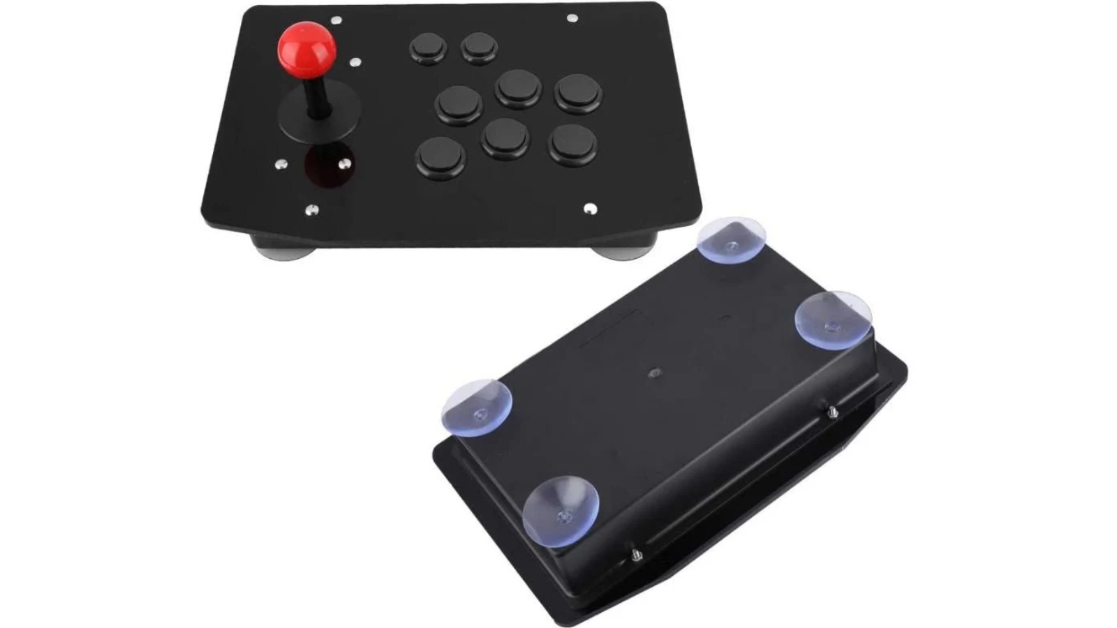 BatteryMate Fighting Stick Acrylic Wired USB Gaming Controller | Harvey ...