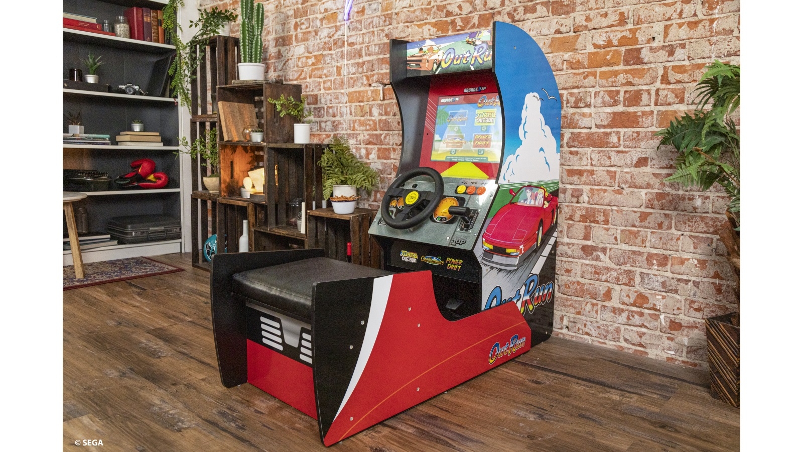 Arcade1Up Outrun Seated Arcade Machine | Harvey Norman