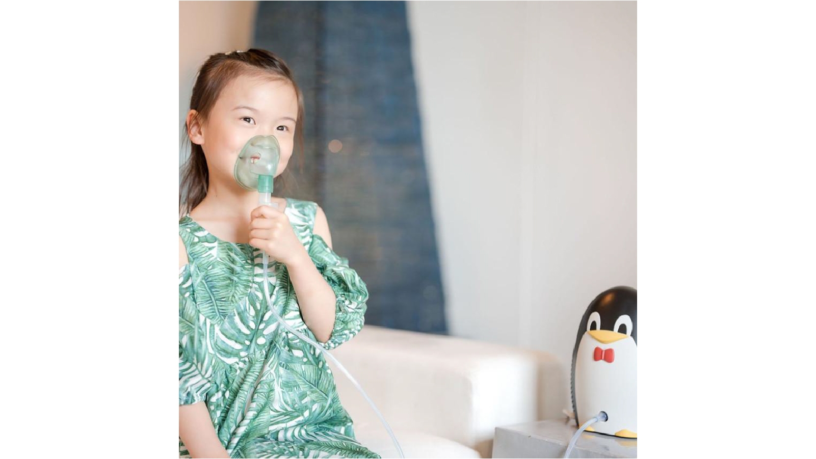 Caremax Penguin Compressor Nebuliser Inhaler For Kids | Harvey Norman