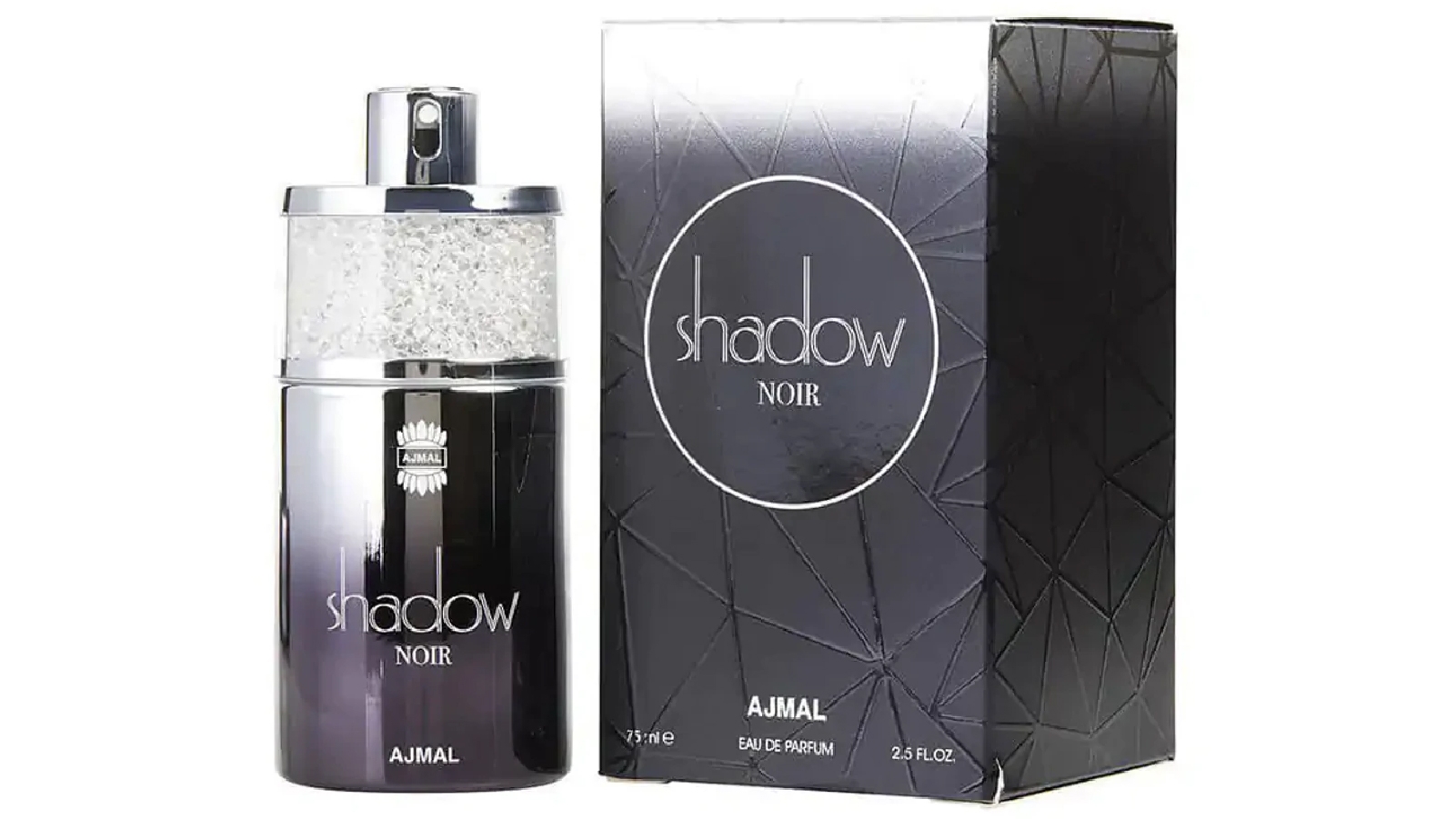 Ajmal Shadow Noir Eau De Parfum Spray - 75 ml | Harvey Norman