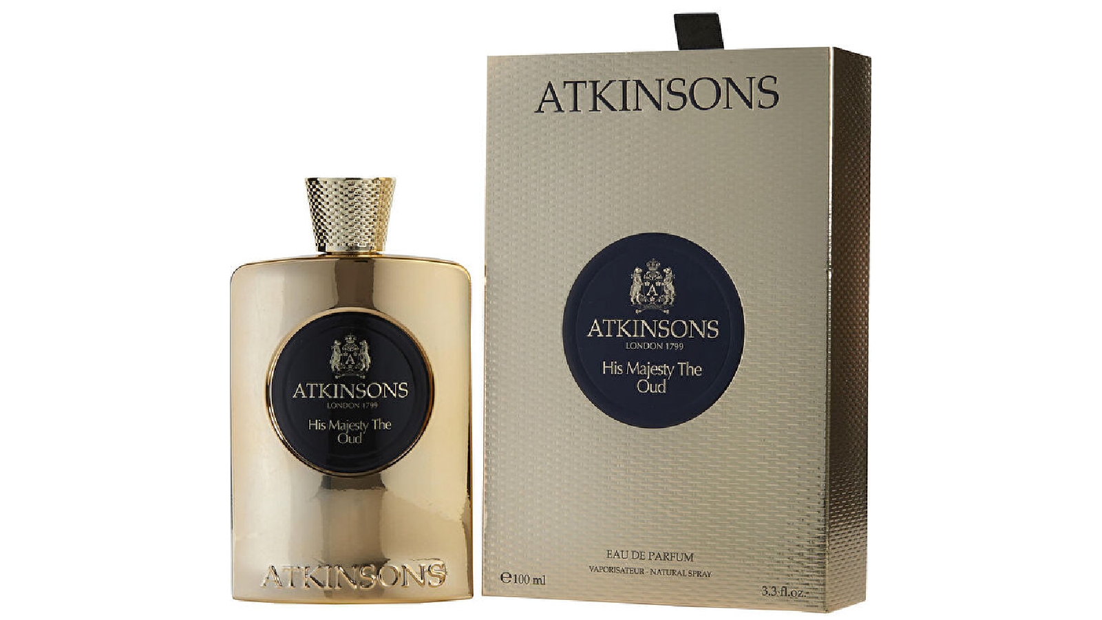 Atkinsons His Majesty The Oud Cologne For Men - 100ml | Harvey Norman