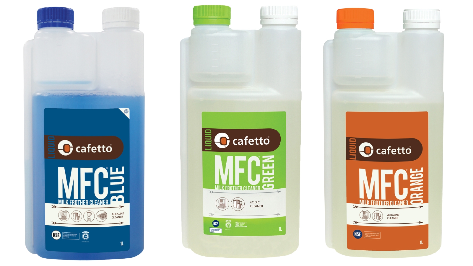 Cafetto 1L MFC Organic Milk Frother Cleaner Liquid | Harvey Norman