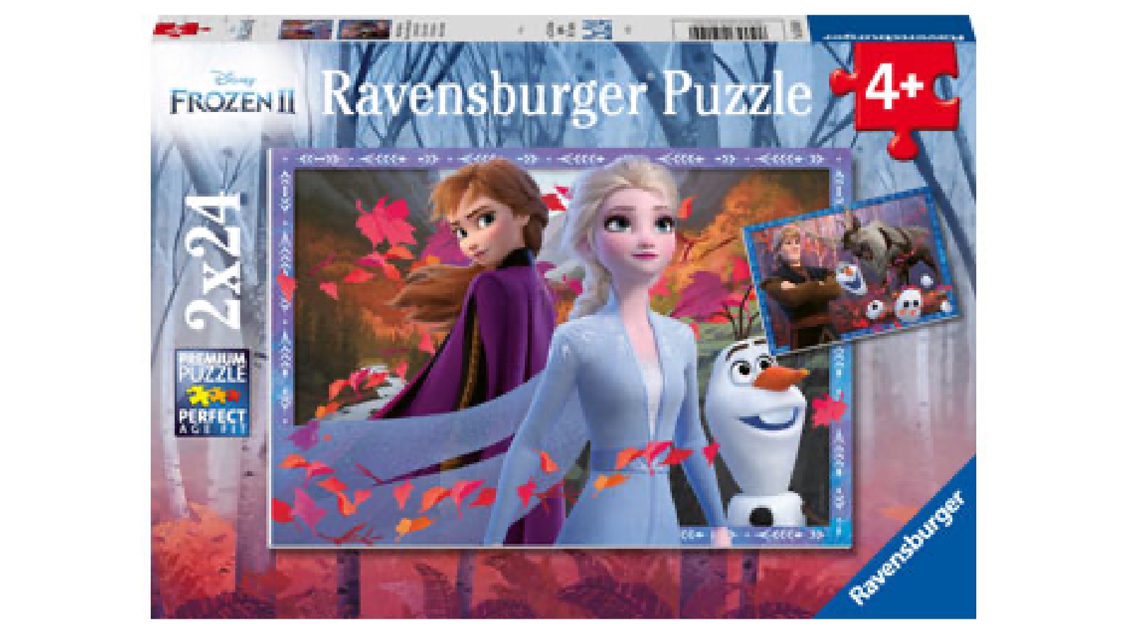 Ravensburger 2x24-Piece Frozen 2 Frosty Adventures | Harvey Norman