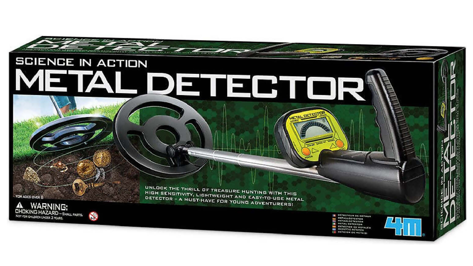 4M Science In Action Metal Detector | Harvey Norman
