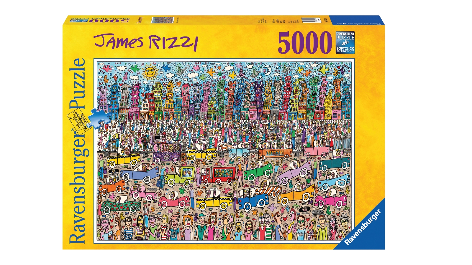 Ravensburger 5000-Piece James Rizzi Puzzle | Harvey Norman