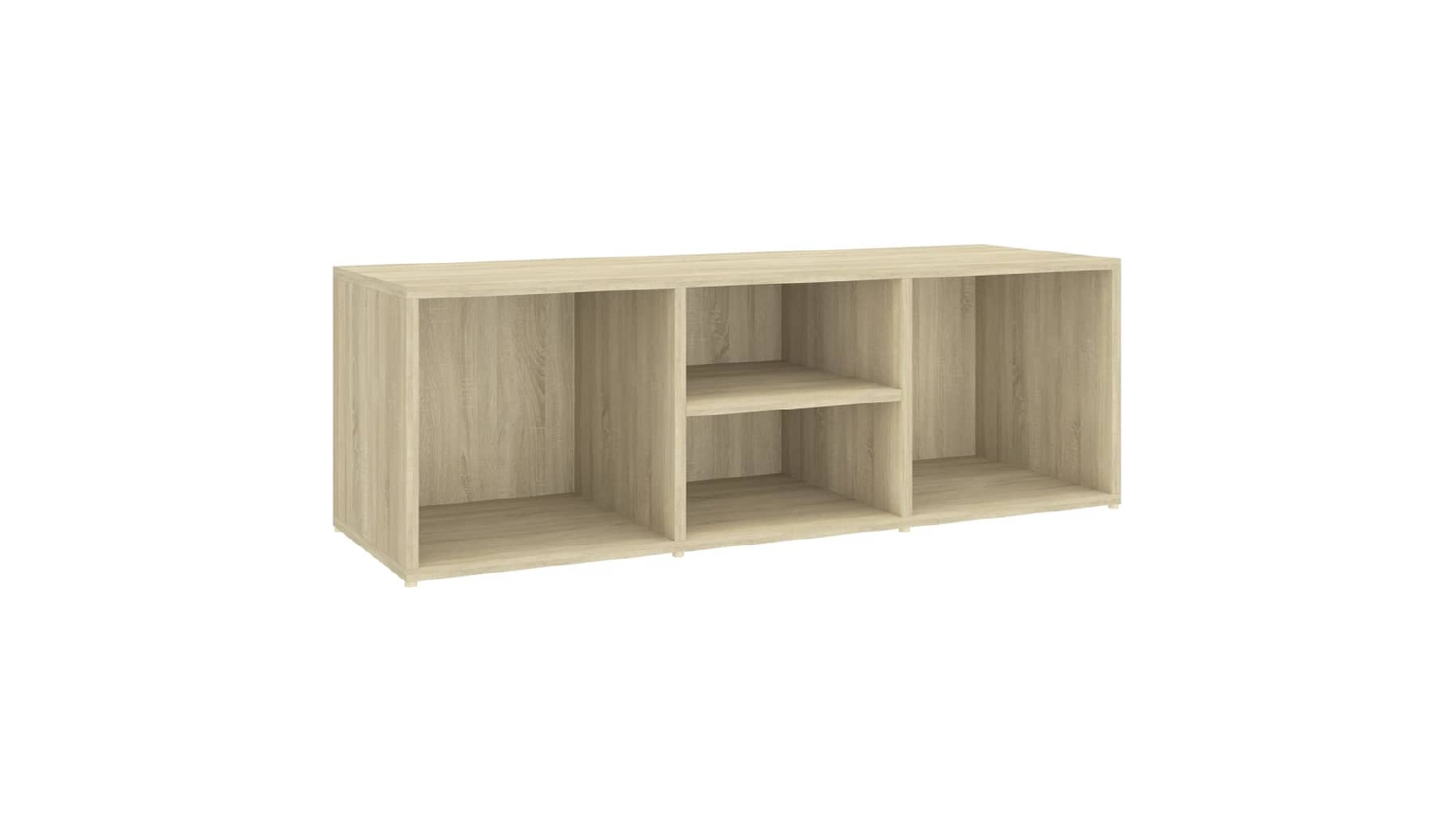 VidaXL Sonoma Oak Chipboard Shoe Storage Bench - 105 x 35 x 35 cm ...