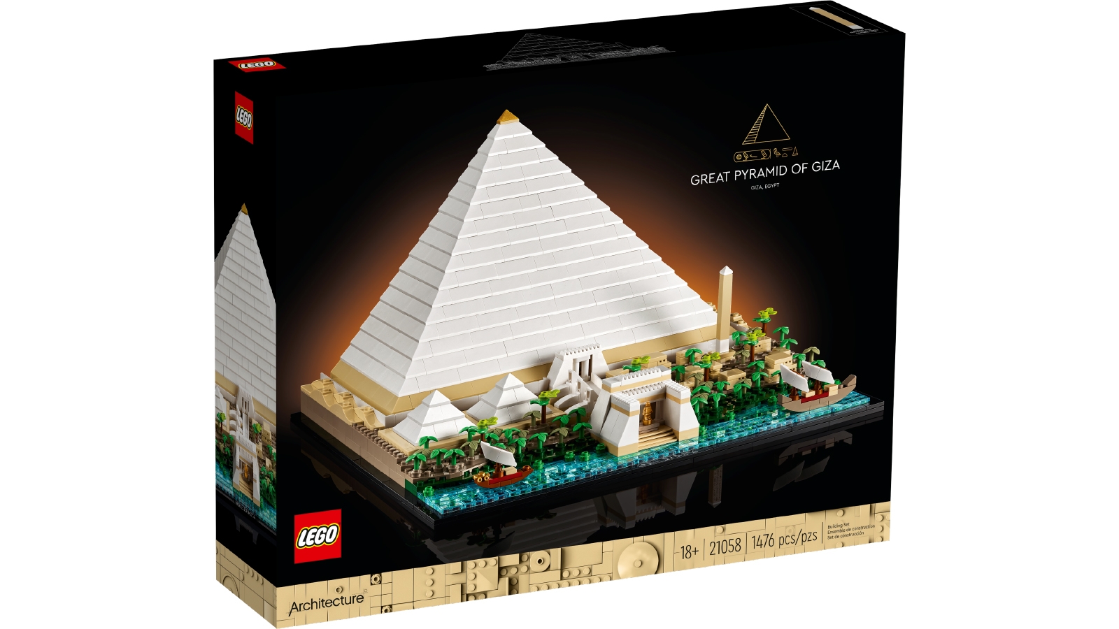 Lego 21058 Architecture - Great Pyramid of Giza | Harvey Norman