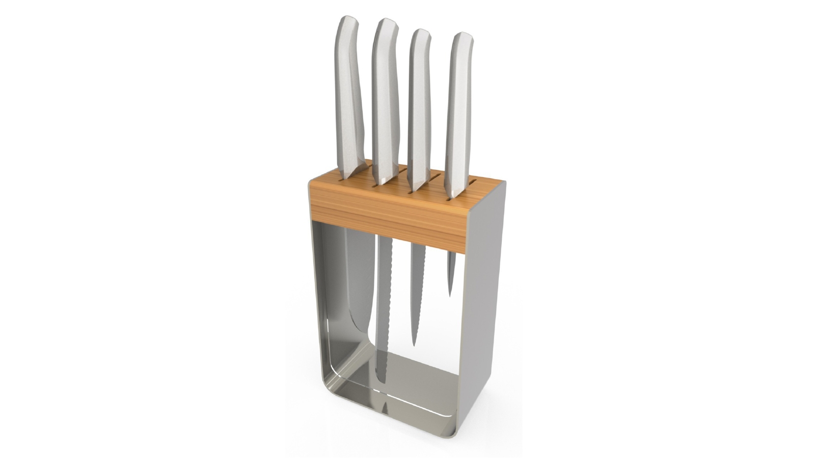 Furi Pro Chef 5-Piece Knife Block Set | Harvey Norman