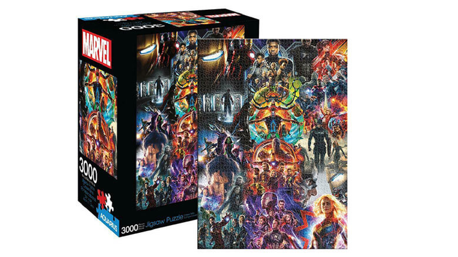 Aquarius 3000 Piece Marvel Puzzle - MCU Collage | Harvey Norman