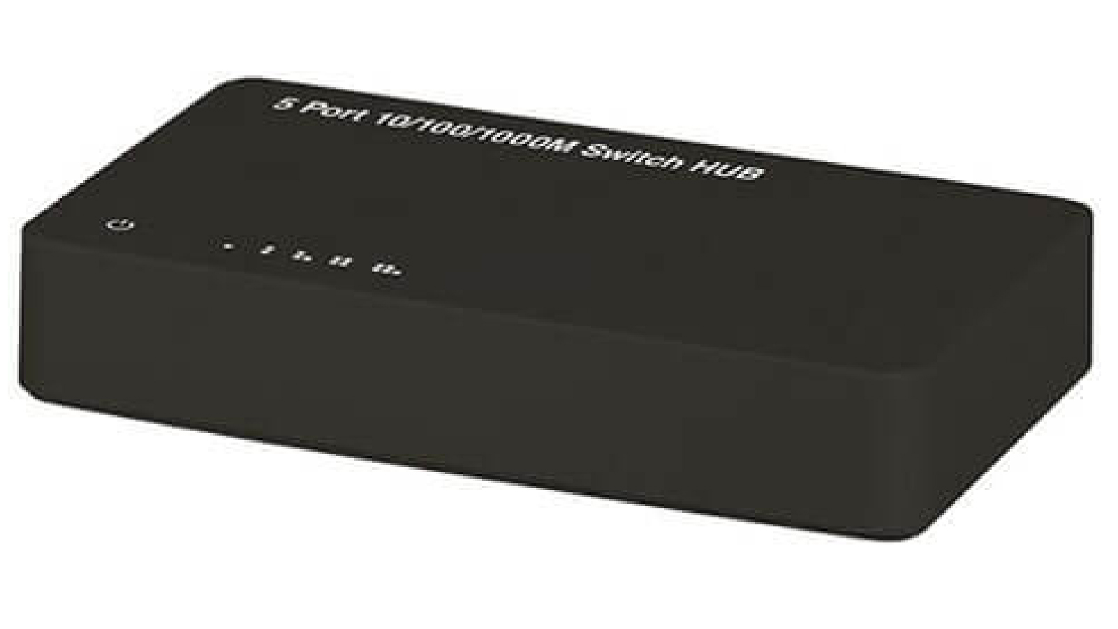 Latestbuy 10/100/1000Mbps Switch Hub with Power Supply Unit - 5 Ports ...