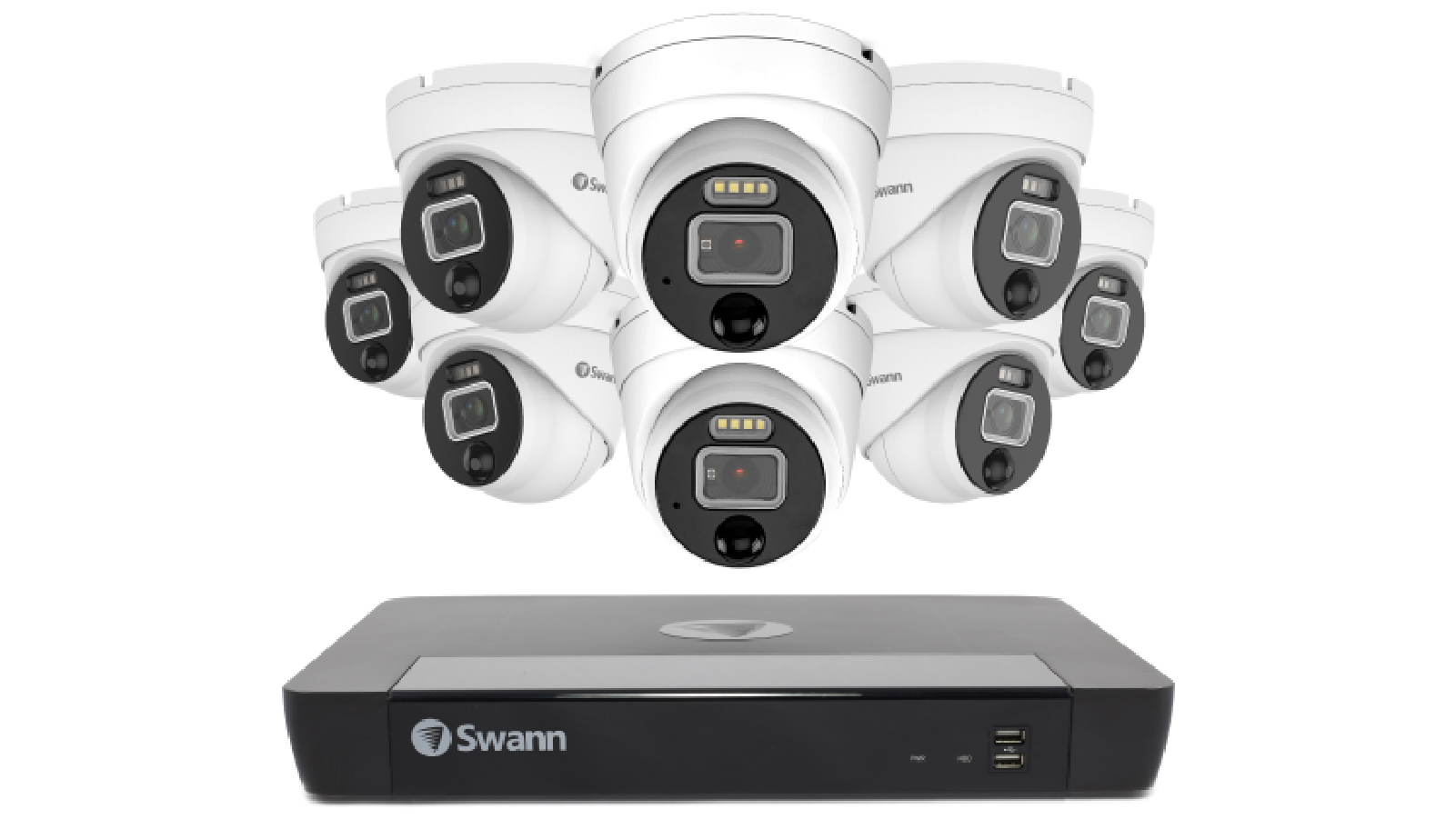 Swann 8 Camera 16 Channel 6K 12MP Mega HD Professional NVR Security ...