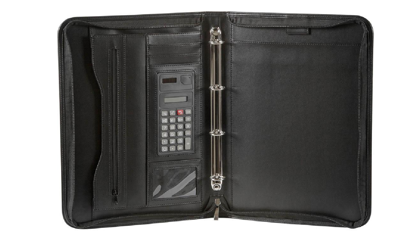 Spirax Zippered 4 Ring Binder Compendium Folder A4 | Harvey Norman