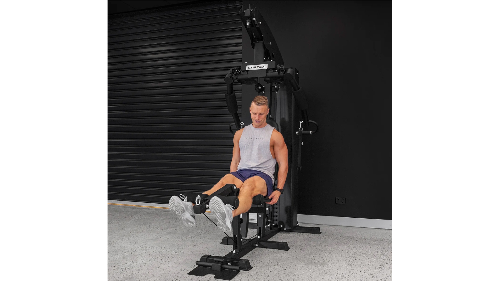 Cortex SS3 Multi-Function Home Gym Station with Weight Stack - 98kg ...