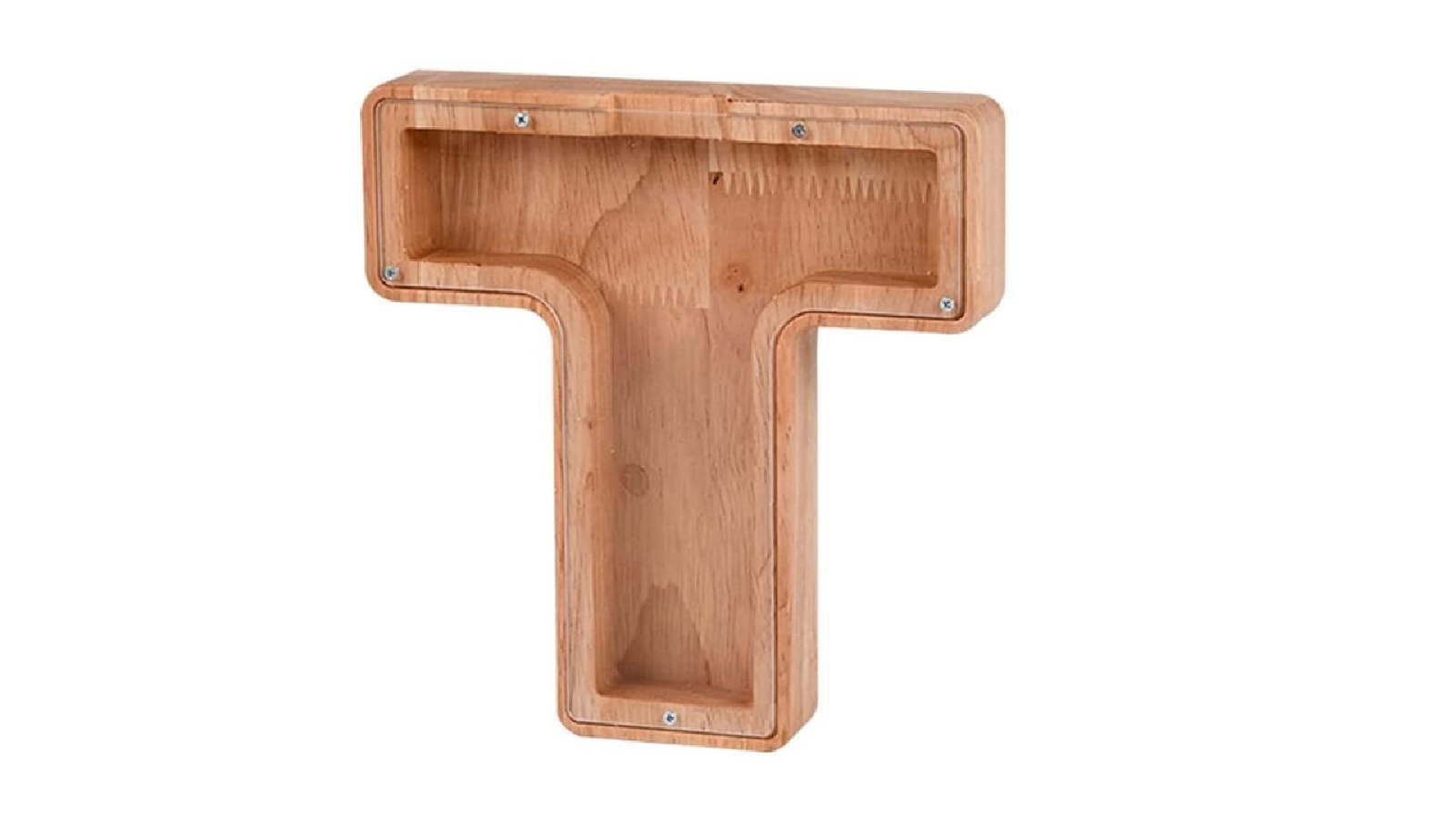 HOD Wooden Alphabet Money Box - T | Harvey Norman
