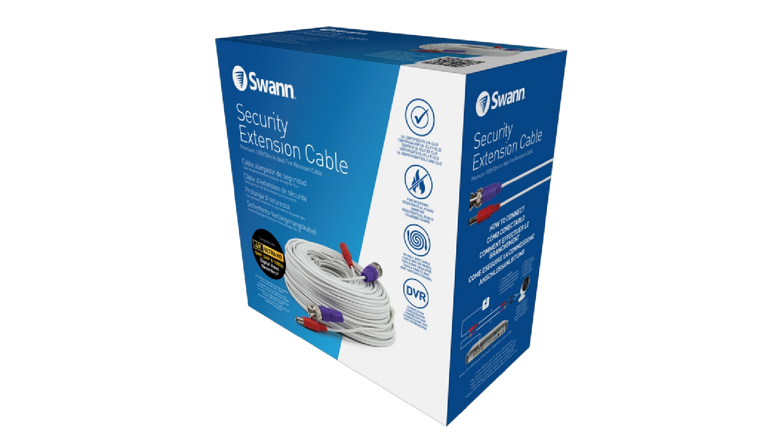 Swann Security Extension Cable - 15m | Harvey Norman