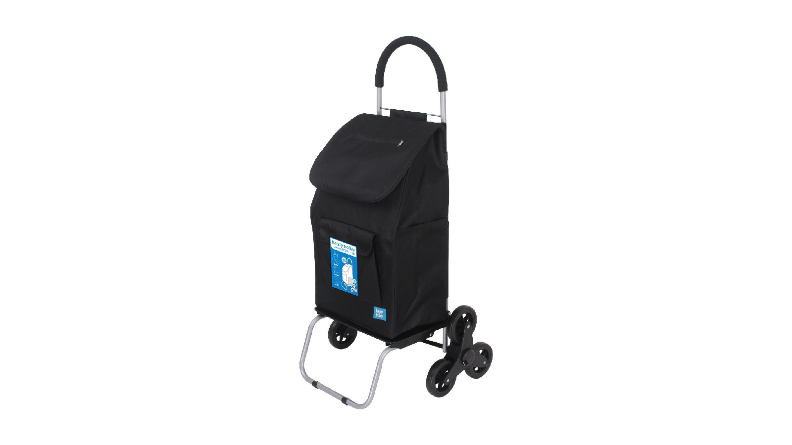 White Magic Handy Trolley with Climbing Wheels - Black | Harvey Norman
