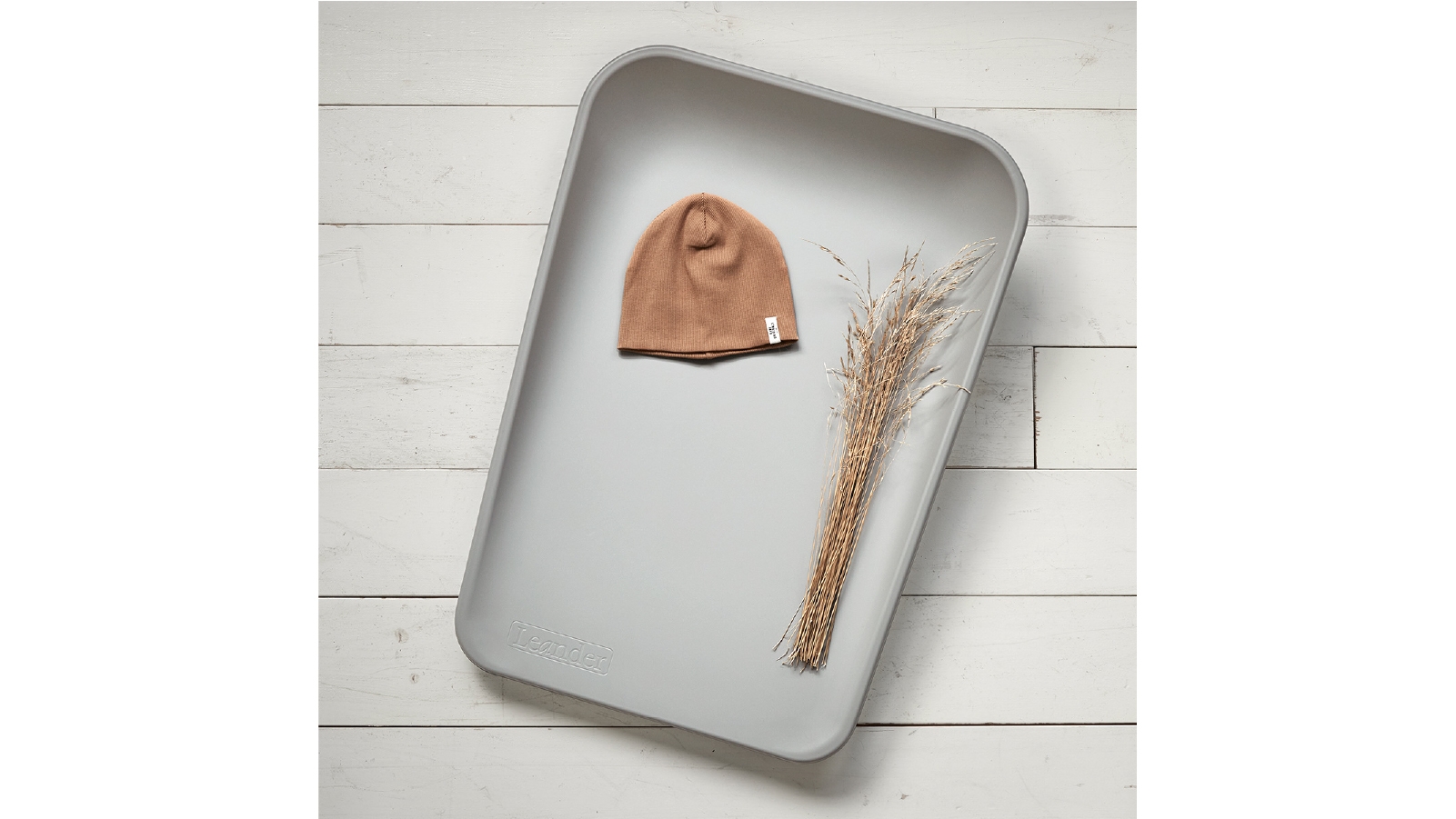 Leander Matty Change Mat - Pearl Grey | Harvey Norman