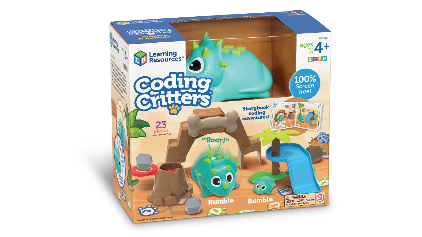 Learning Resources Coding Critters Rumble & Bumble | Harvey Norman