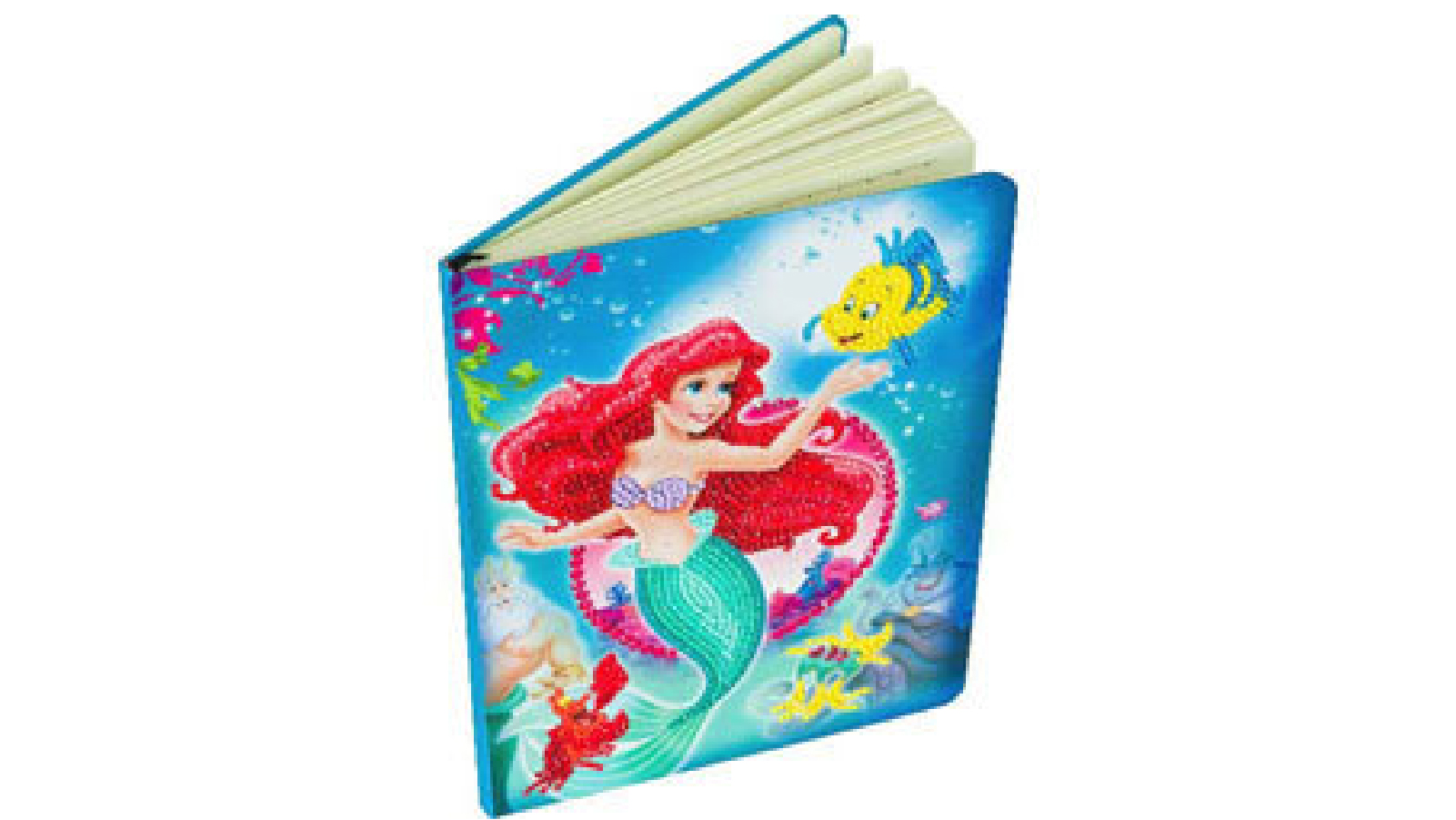 Craft Buddy The Little Mermaid Notebook Crystal Art | Harvey Norman