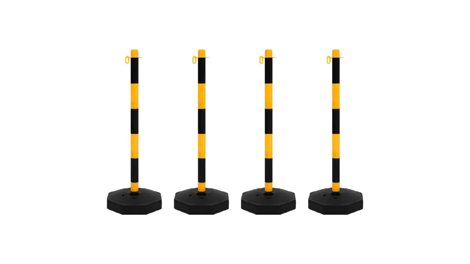 vidaXL Chain Post Set with Plastic Chain | Harvey Norman