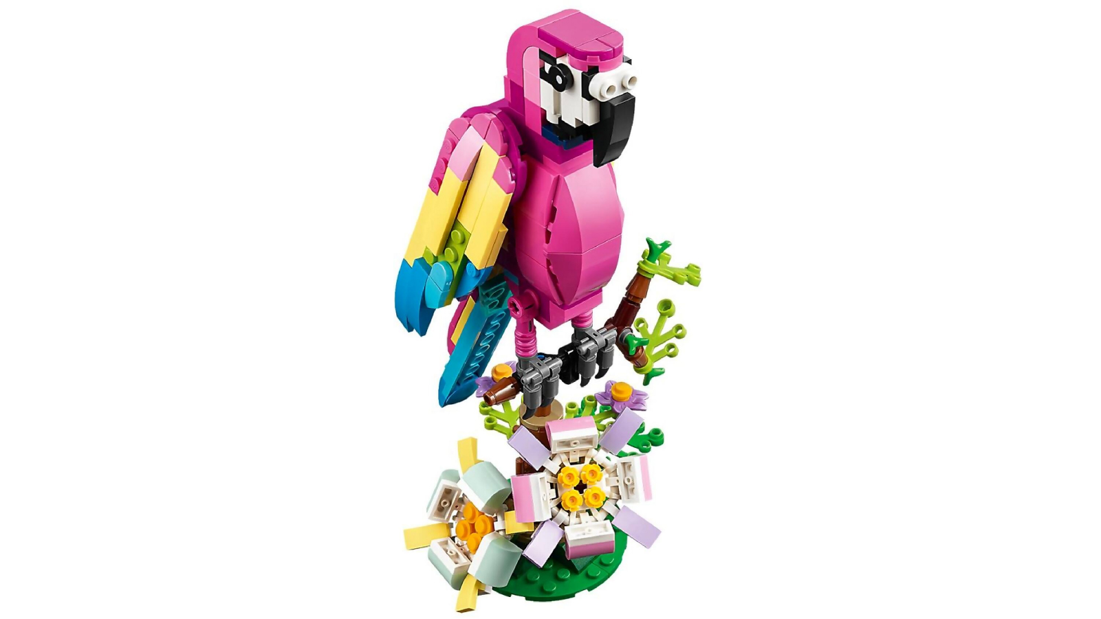 Lego Creator 3 in 1 31144 Exotic Pink Parrot - | Harvey Norman