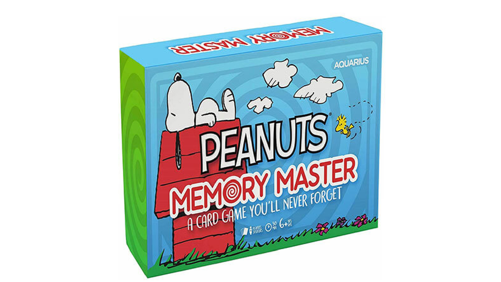 Aquarius Memory Master Card Game - Peanuts | Harvey Norman