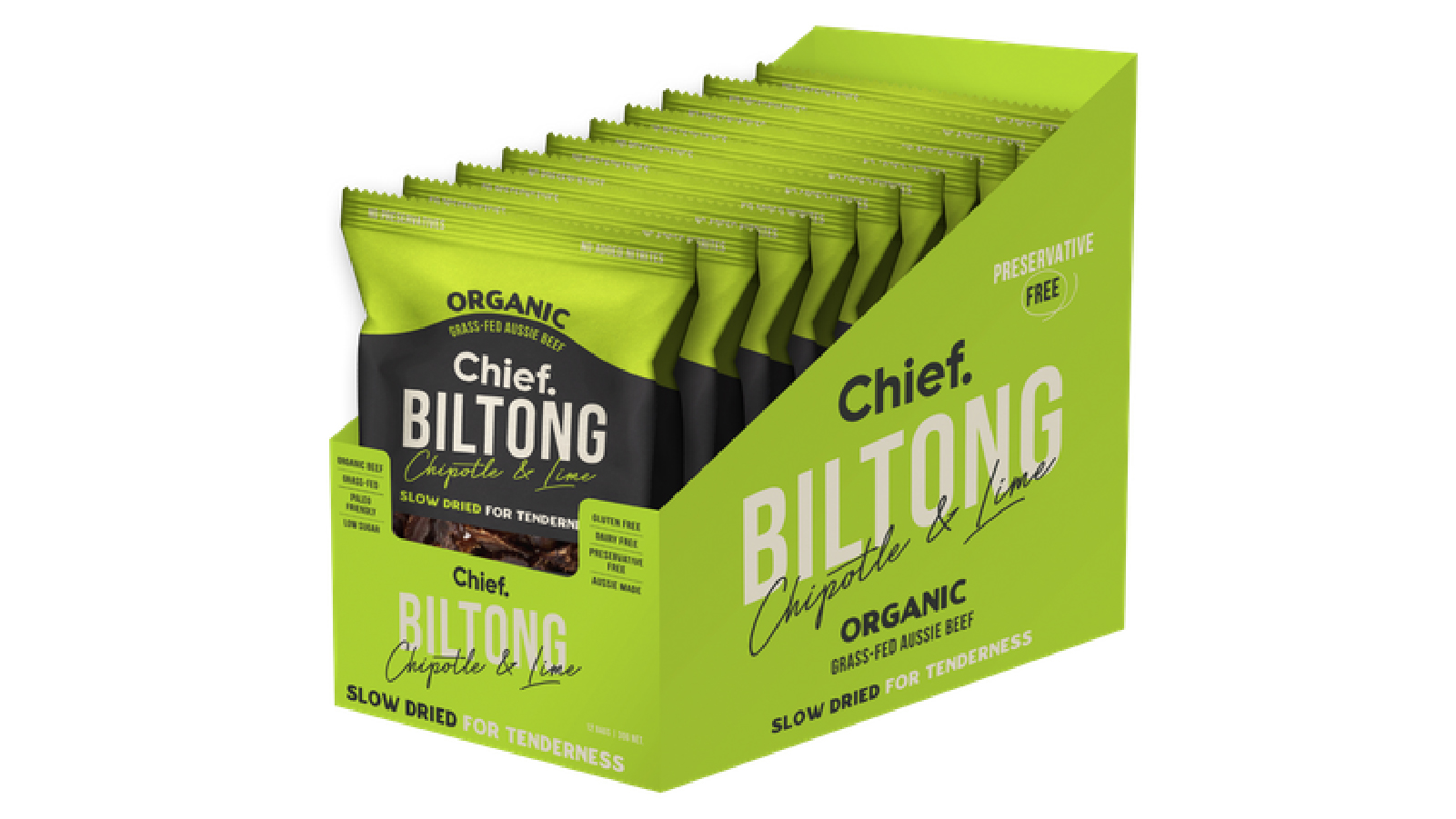 Chief Box Of 12 Chipotle & Lime - 30g | Harvey Norman