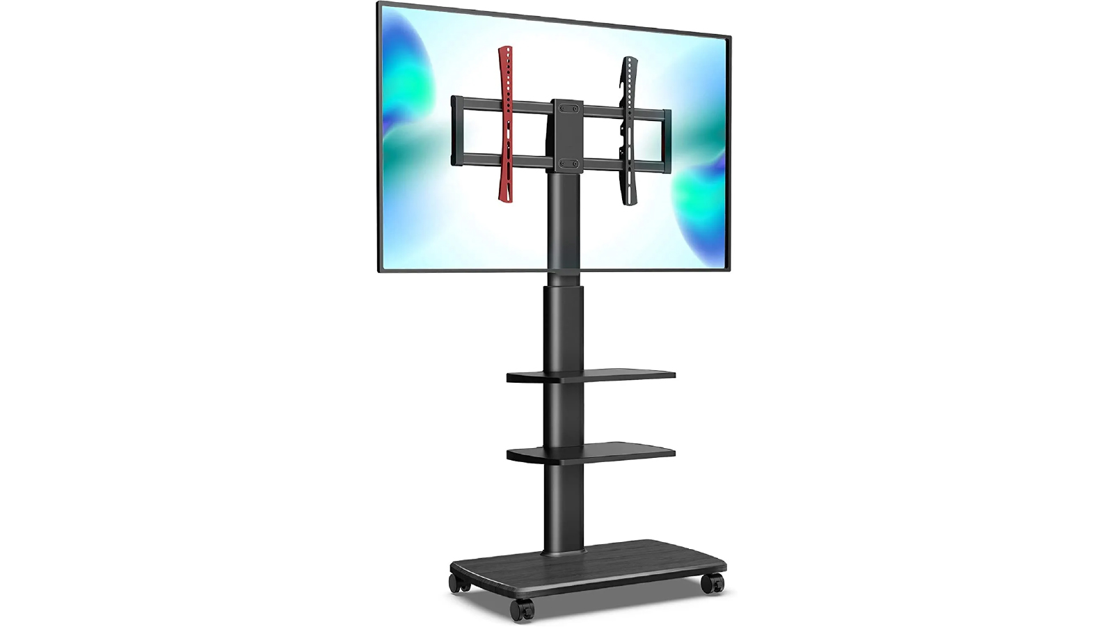 Vikus 32 to 65 Inch Mobile TV Stand Rolling Cart with Wheels | Harvey ...