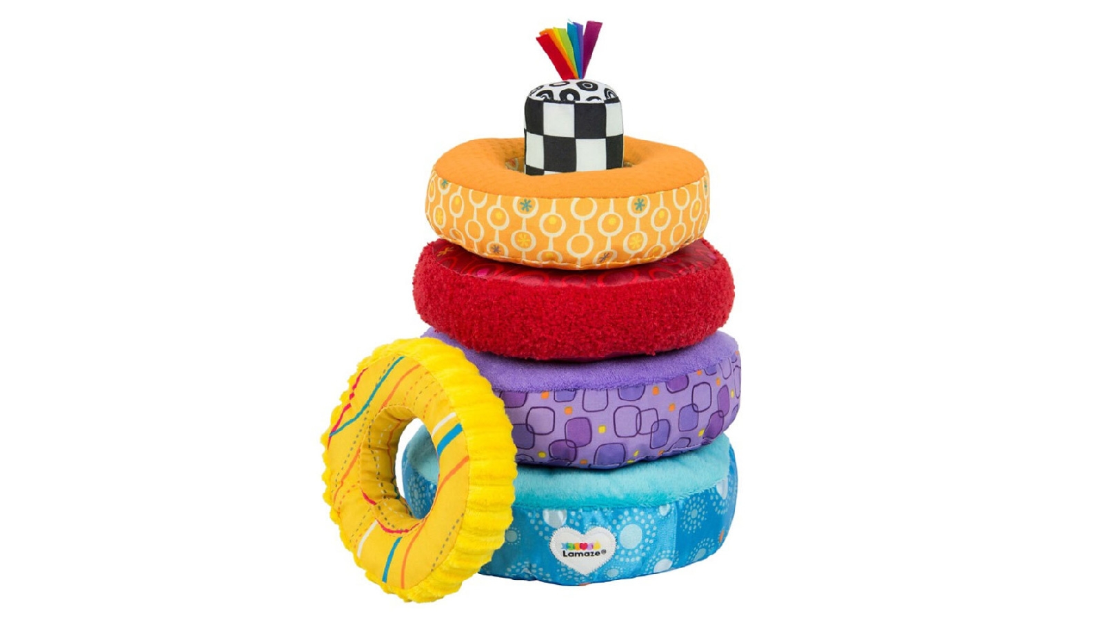 Lamaze Rainbow Stacking Rings | Harvey Norman