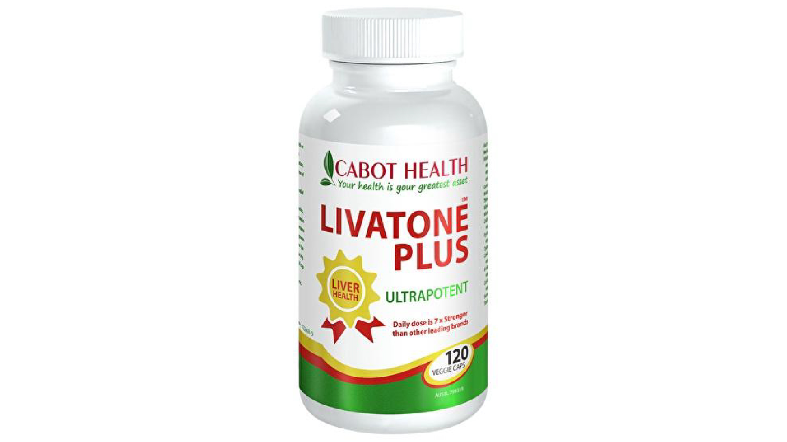 Cabot Health LivaTone Plus - 120 capsules | Harvey Norman