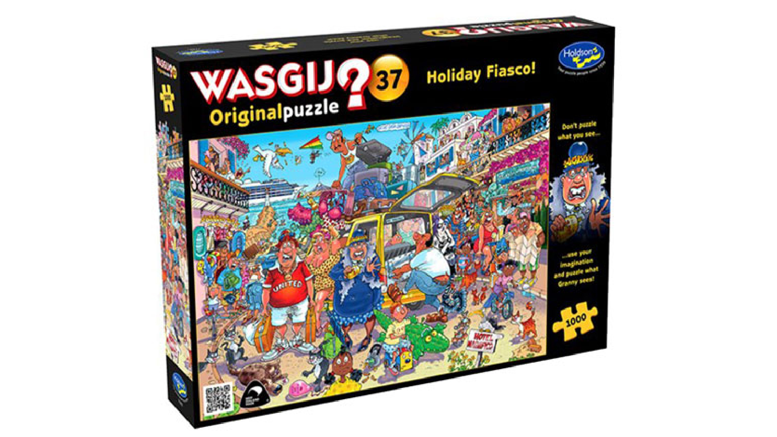 Holdson 1000 Piece Wasgij Original Puzzle - Holiday Fiasco | Harvey Norman