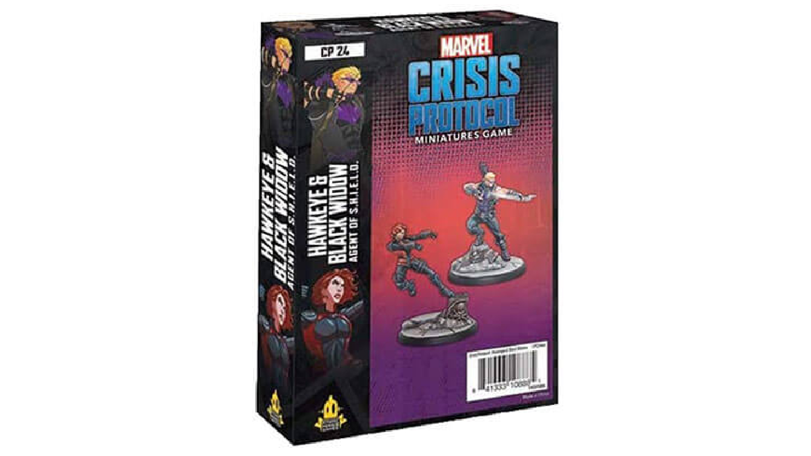 Atomic Mass Games Marvel Crisis Protocol Miniatures - Hawkeye Black ...