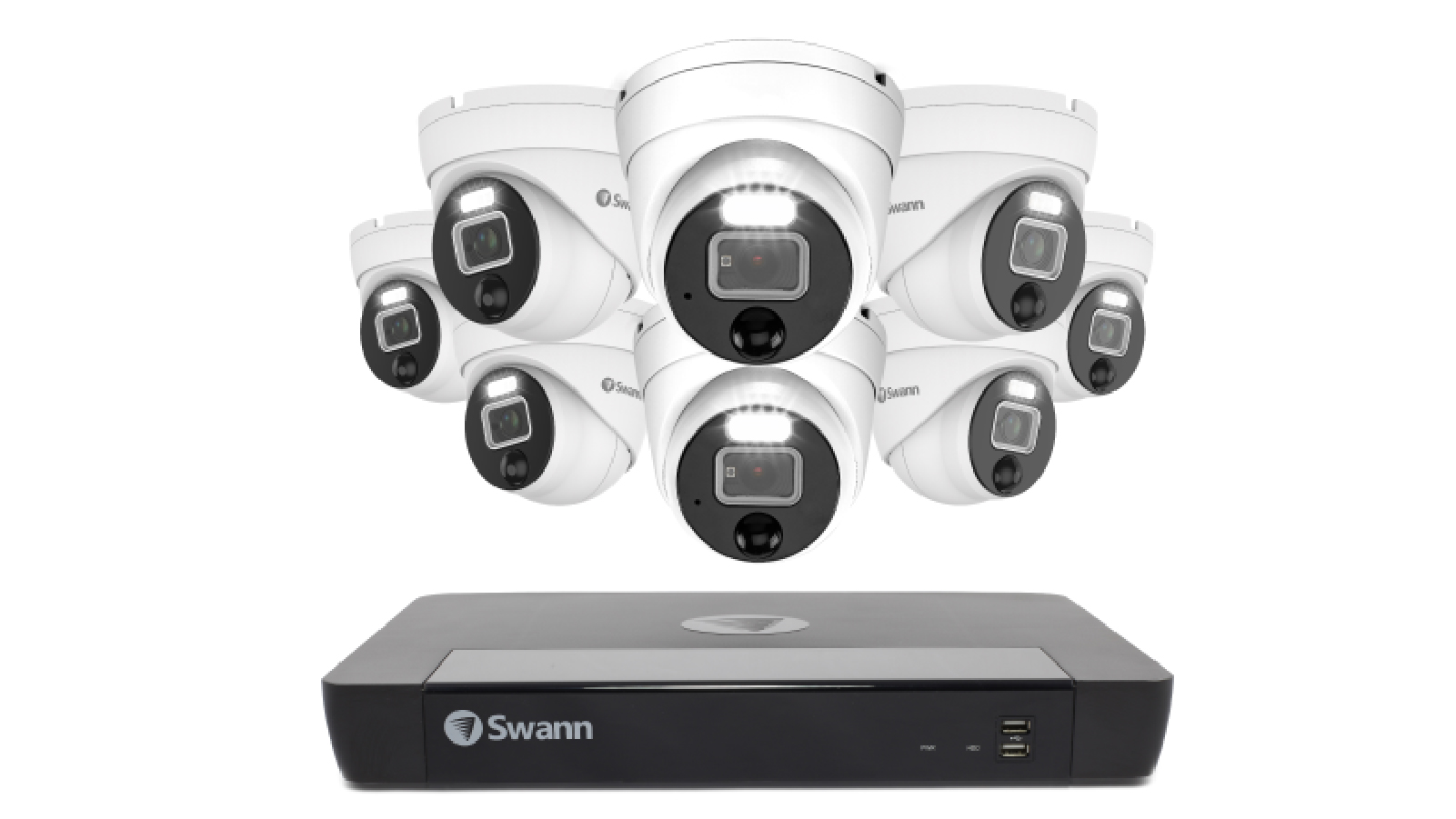 Swann 8 Camera 16 Channel 6K 12MP Mega HD Professional NVR Security ...