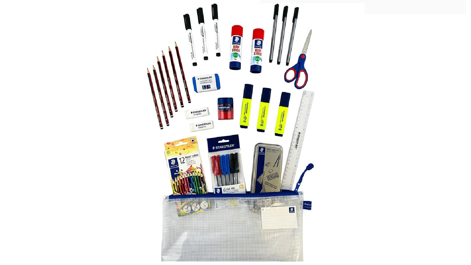 Staedtler 32 Piece Starter Kit Stationery Pack School Set | Harvey Norman