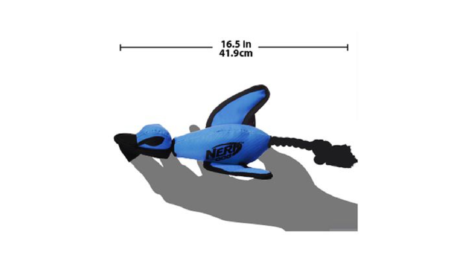 Nerf Dog Trackshot Duck Launcher Toy - Blue | Harvey Norman
