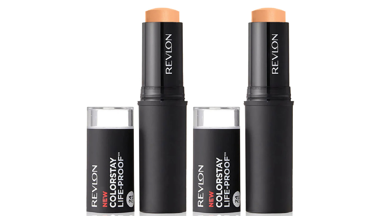 Revlon 2 pack of 10g ColorStay Life-Proof Matte Foundation Stick - 370 ...
