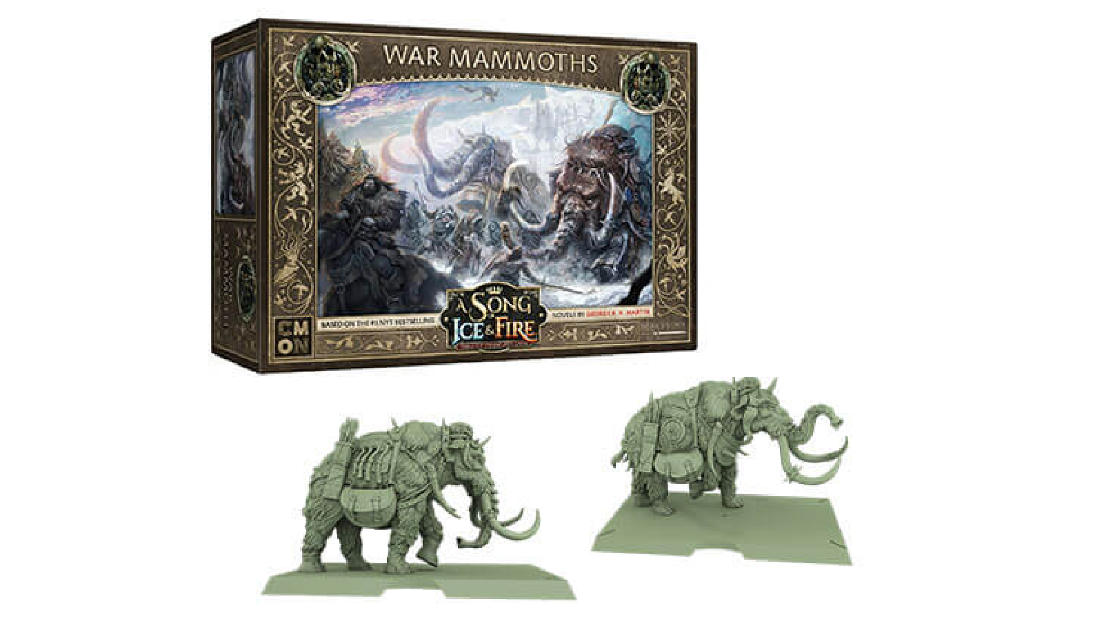CMON A Song of Ice and Fire Tabletop Miniatures Game - War Mammoths ...
