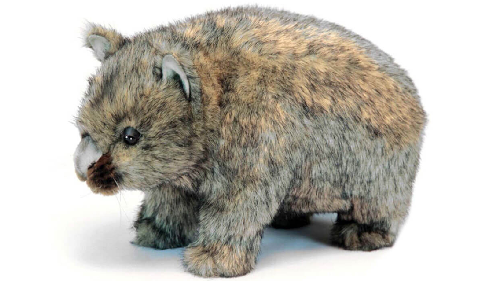 Hansa 28 cm Small Poseable Wombat Plush Toy | Harvey Norman
