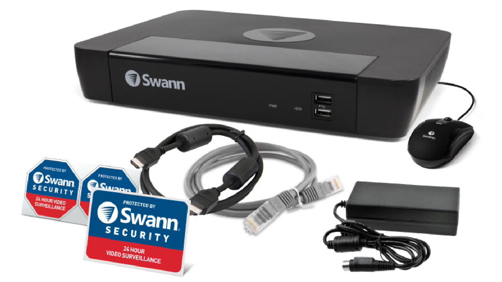 Swann 8 Channel 4K Ultra HD NVR-8580 with 2TB HDD | Harvey Norman