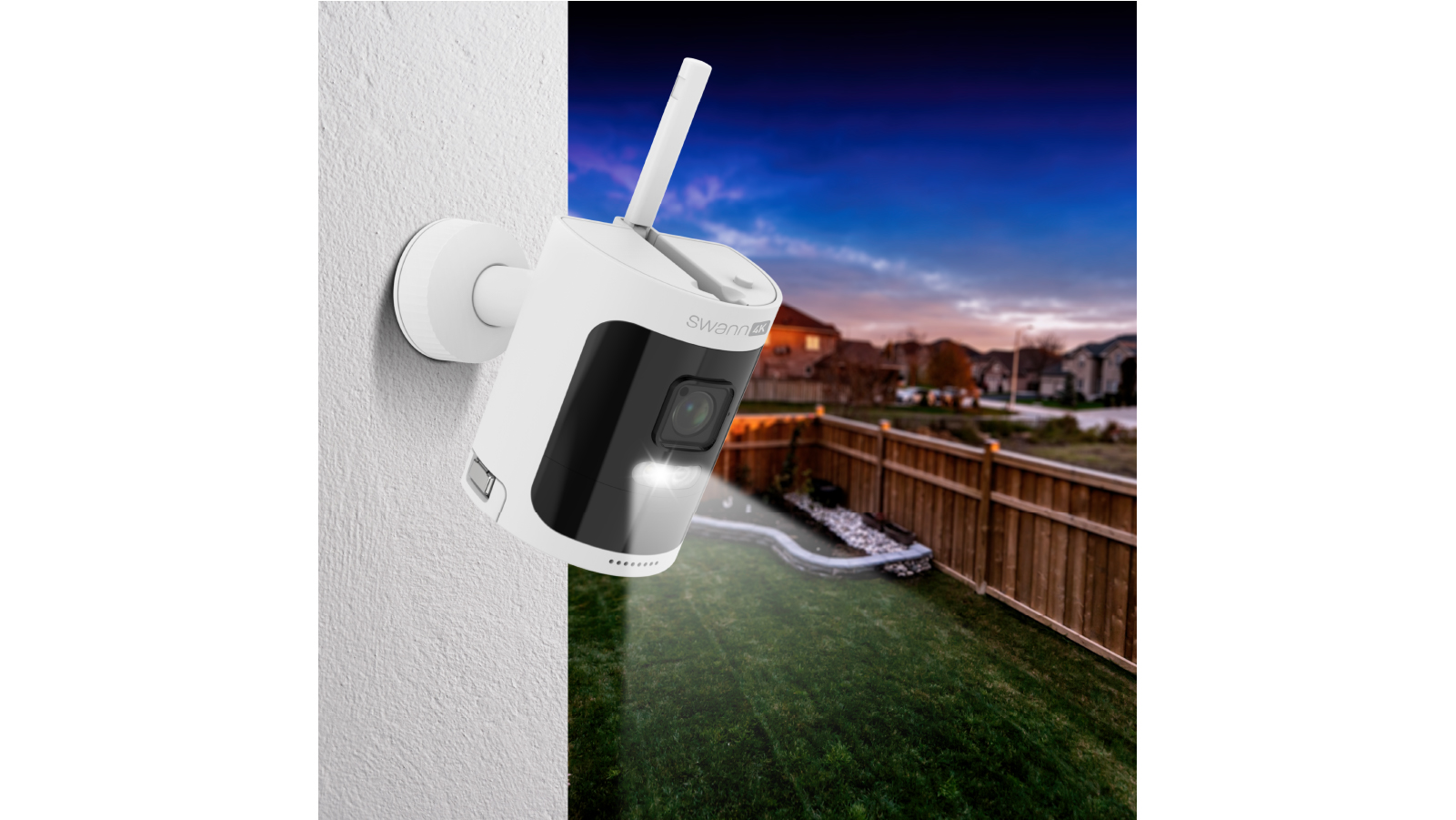 Swann AllSecure4K Wireless Security Kit with 2 x Wire-Free Cameras ...