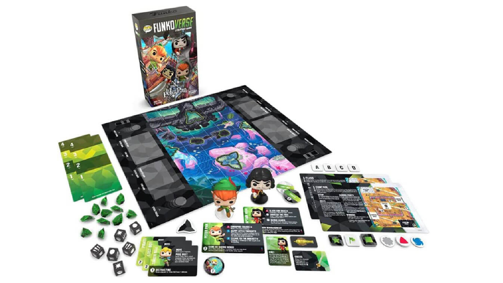Funkoverse 2 Pack of Peter Pan 100 Expandalone Game | Harvey Norman