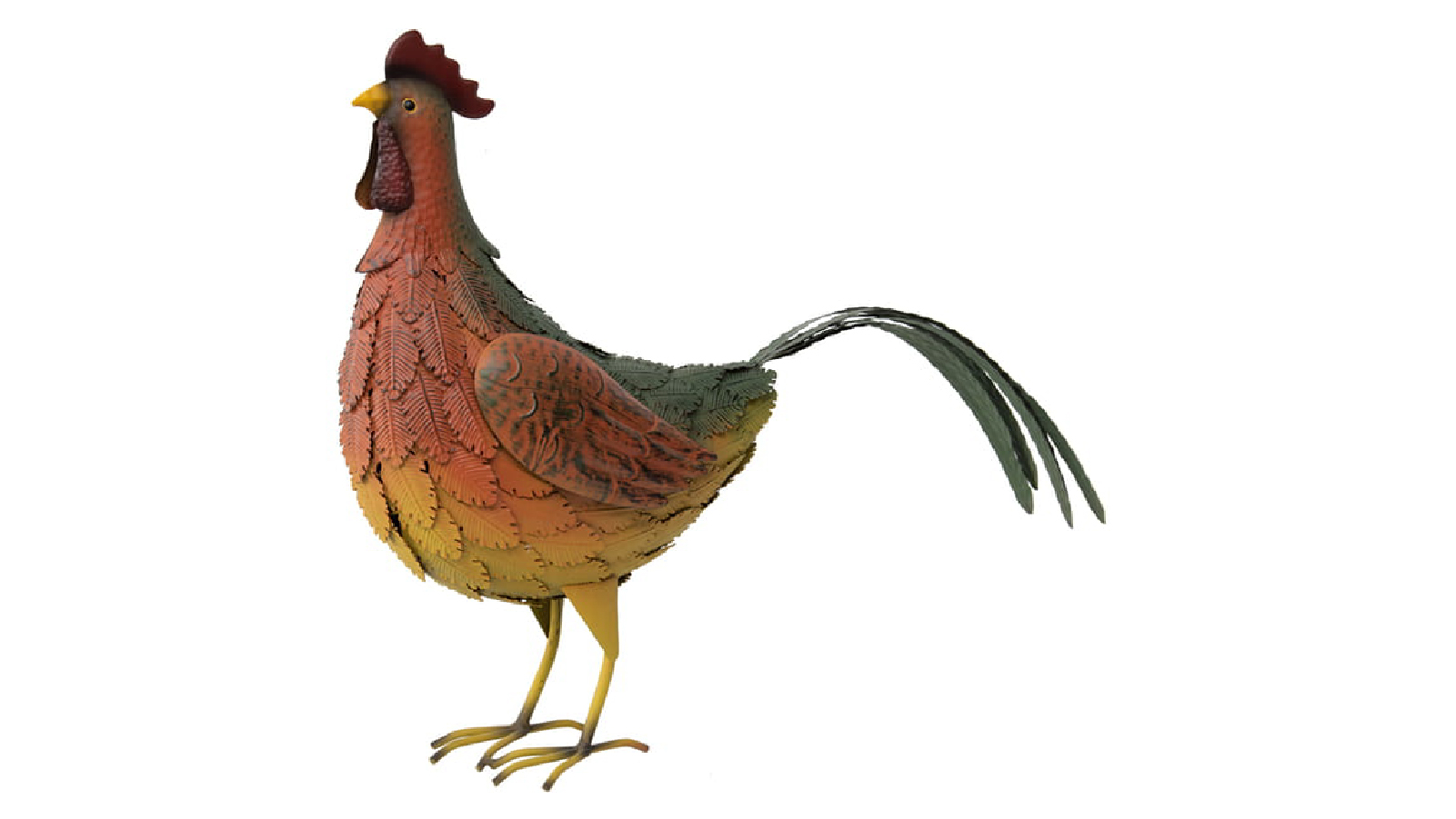 Artisan Homewares Colourful Metal Chook | Harvey Norman