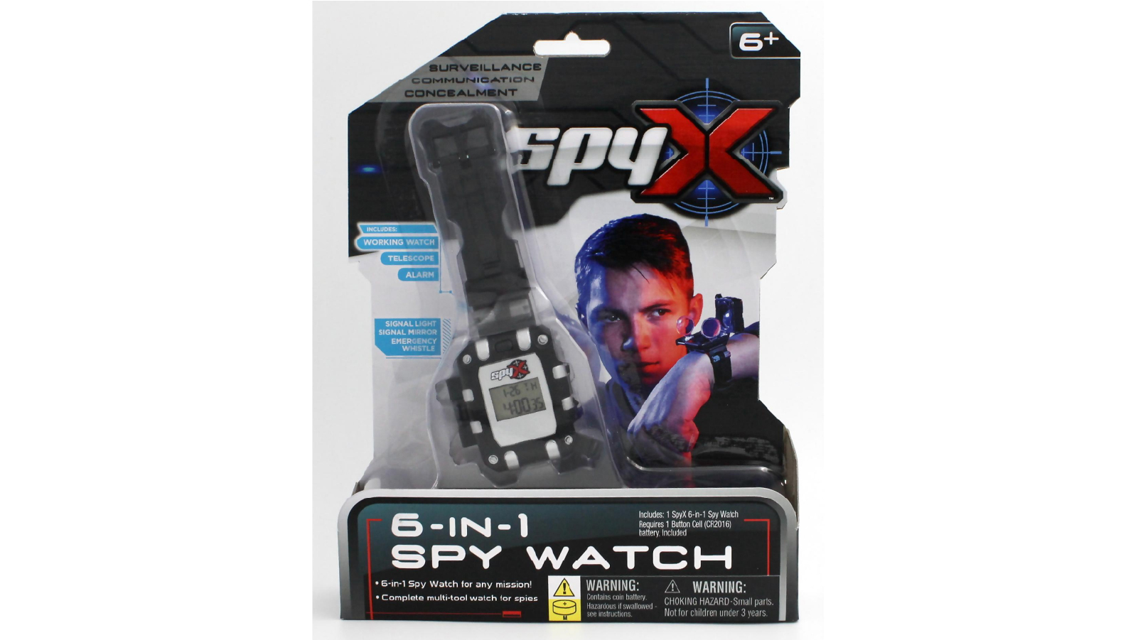 SpyX 6-in-1 Spy Watch | Harvey Norman