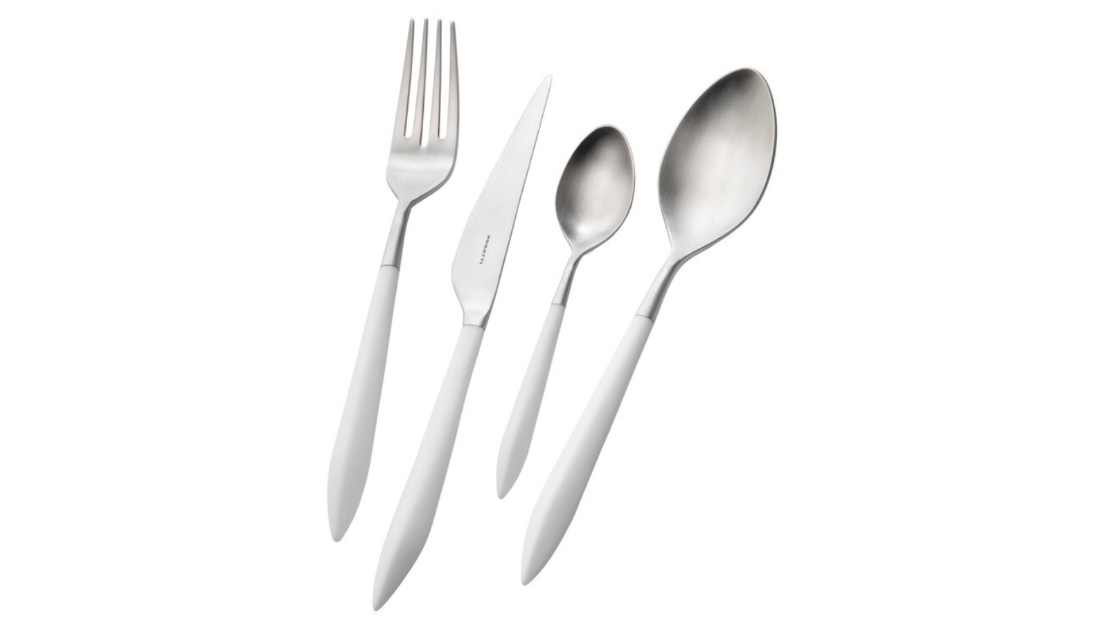Bugatti 16 Piece Ares Cutlery Set - White | Harvey Norman