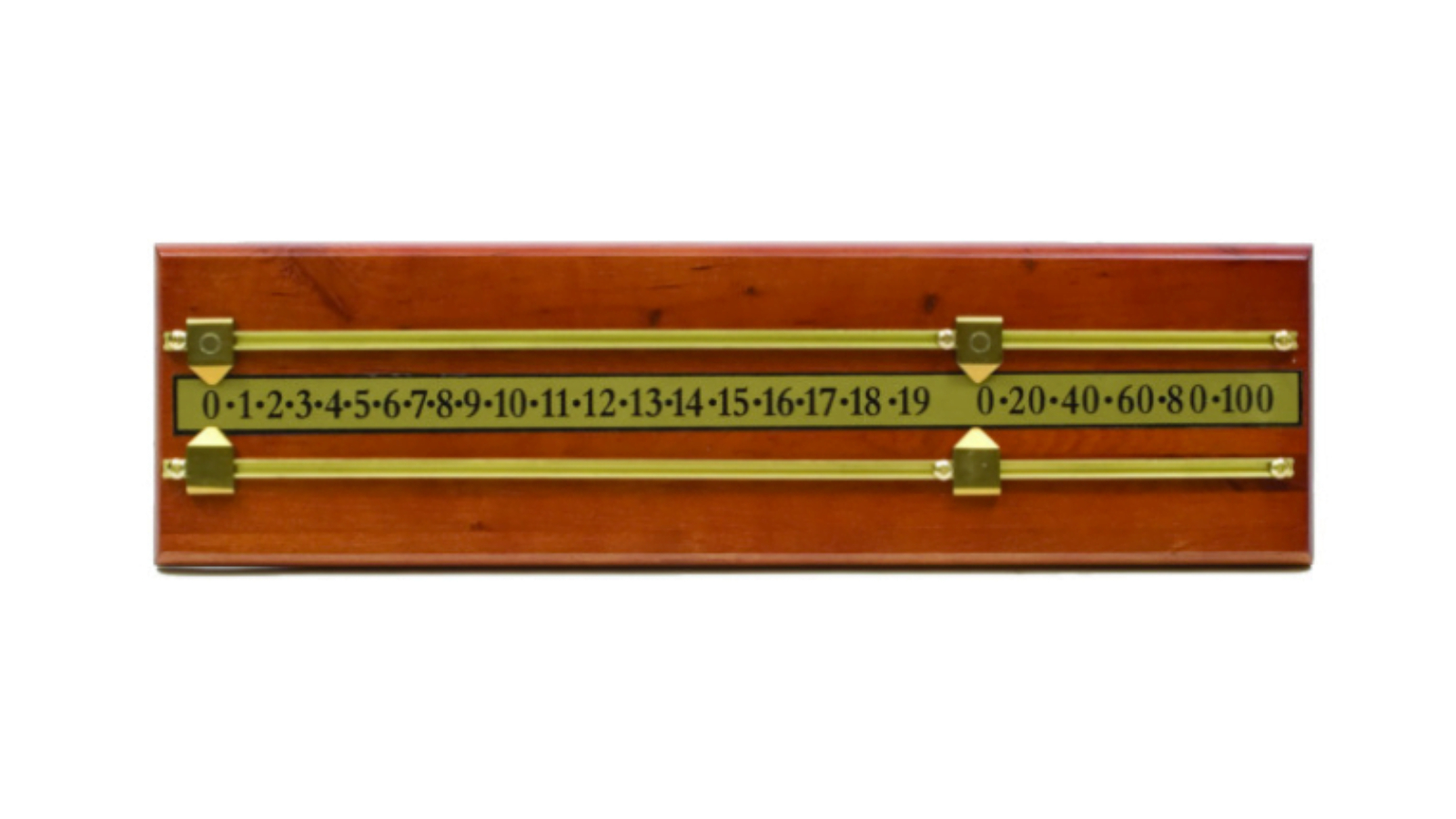 Mitchell Rectangle Pool Billiard Table Snooker Scoreboard - Maple/Brass ...