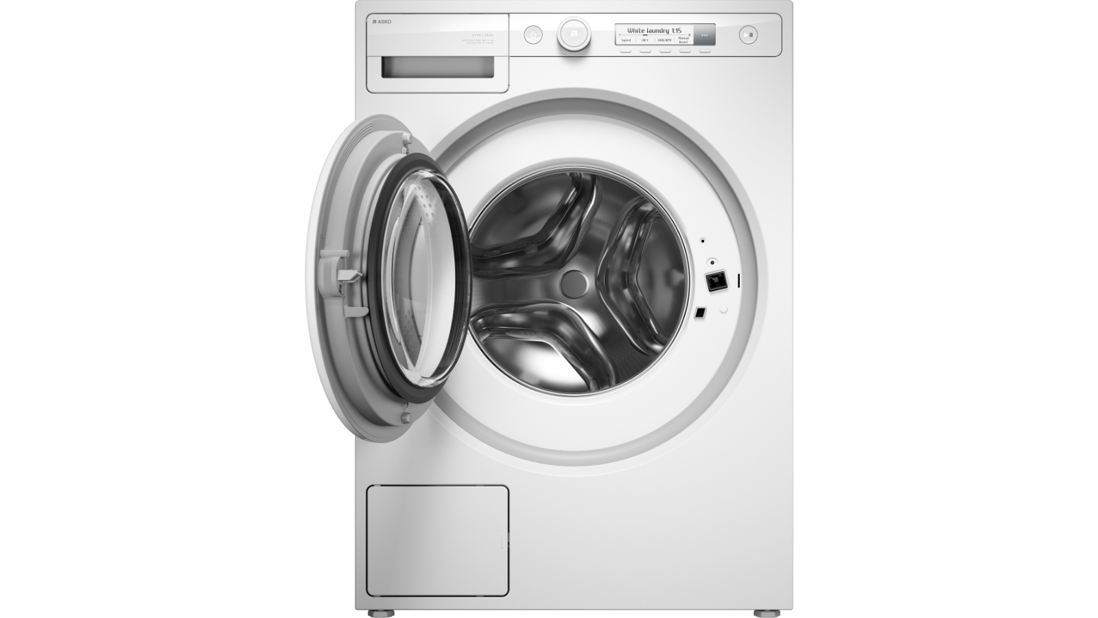 Asko 8kg Series 1 Classic Steel Seal Front Load Washing Machine - White ...