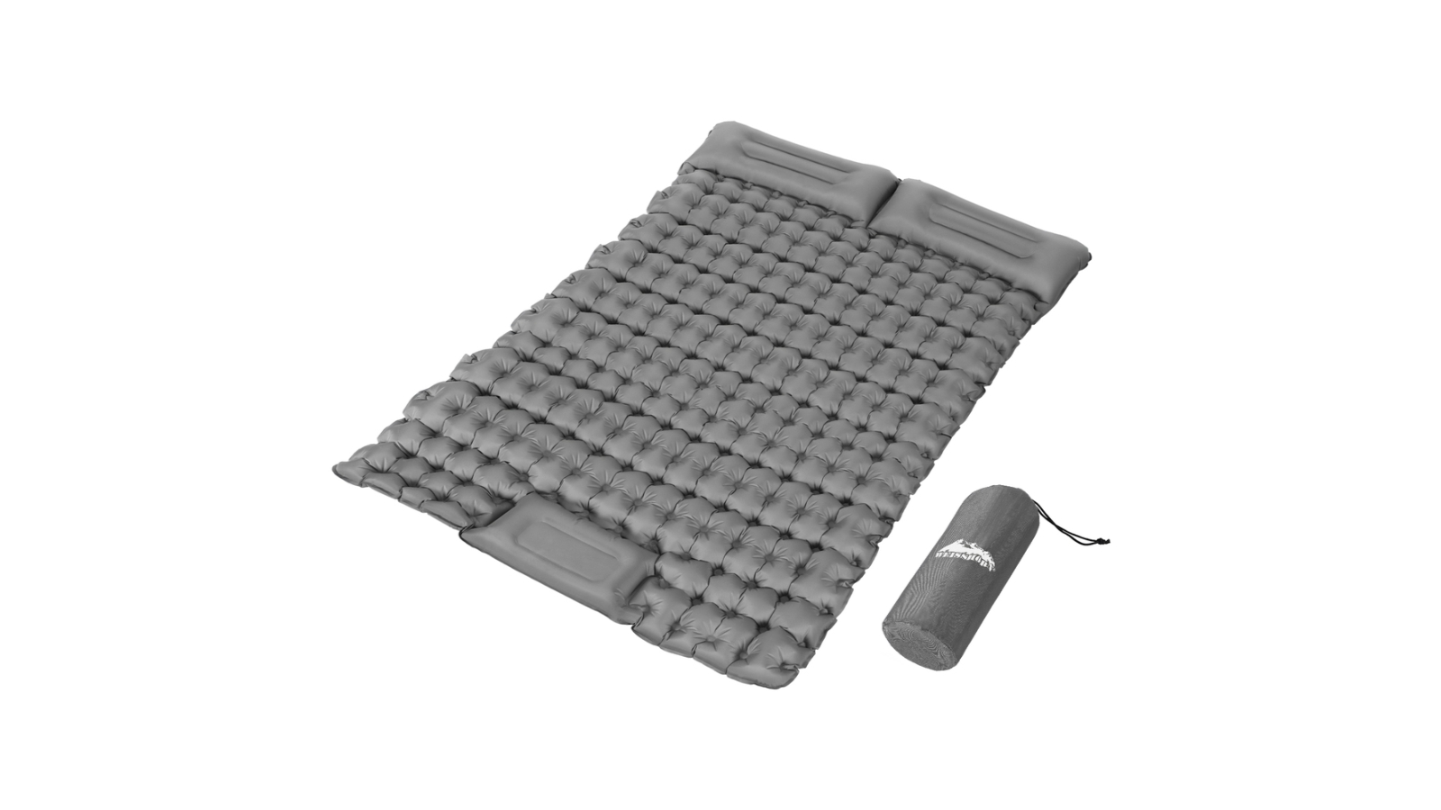 Weisshorn Self Inflating Camping Sleeping Mattress Bed with Double ...