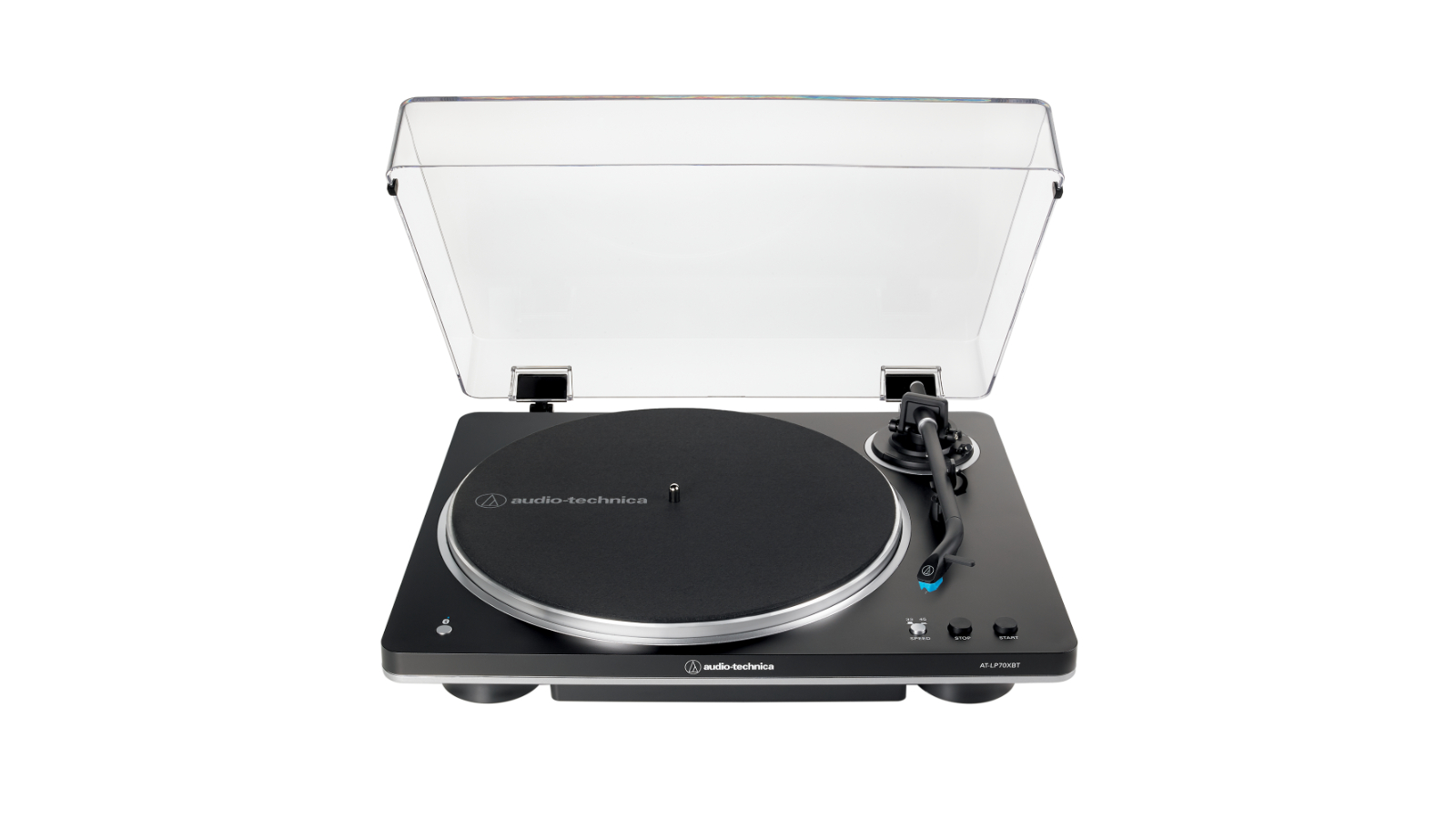 Audio-Technica Turntable with Bluetooth - Black/Silver | Harvey Norman